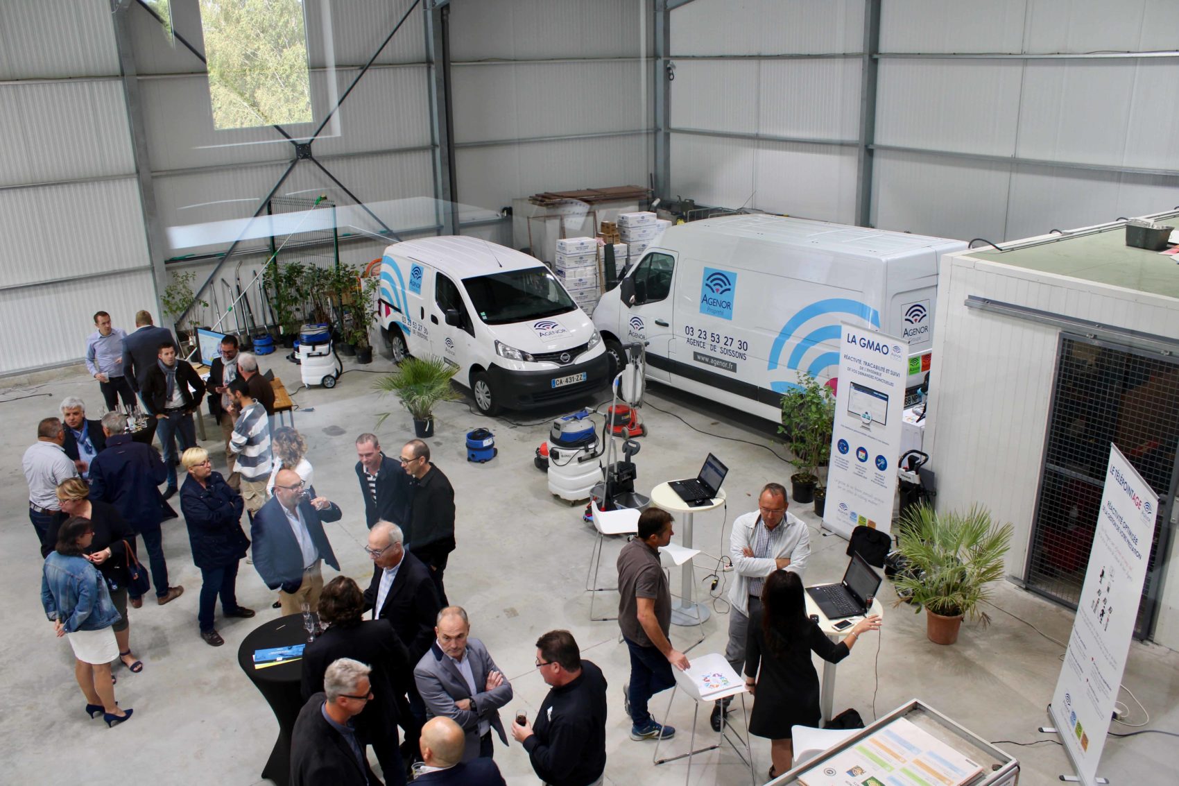 Agenor inaugure ses nouveaux locaux à Soissons - Agenor